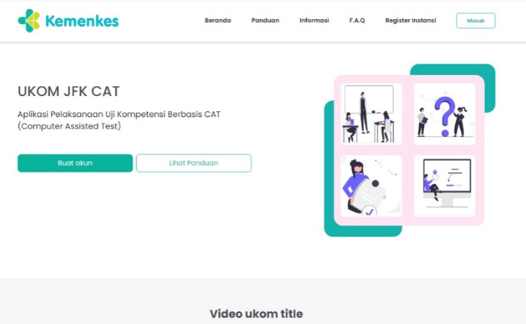Konversi Uji Kompetensi Jabatan Fungsional Kesehatan (UKOM JFK) dari ...